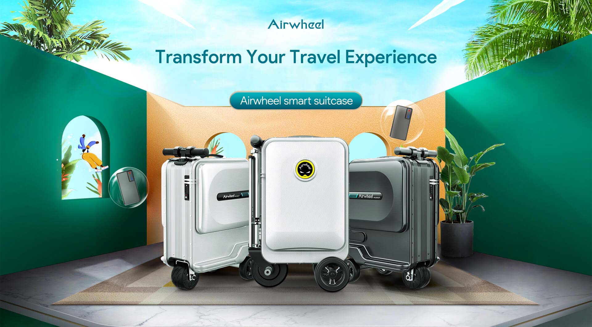 3 Smart Airwheel Luggage Options to Improve Your Traveling Experience ...